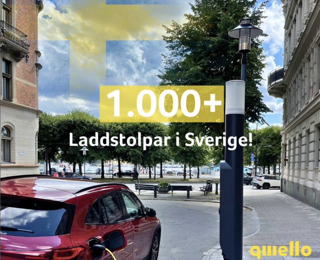 Qwello Reaches the Milestone of 1,000+ Charging Points Now Live in ...
